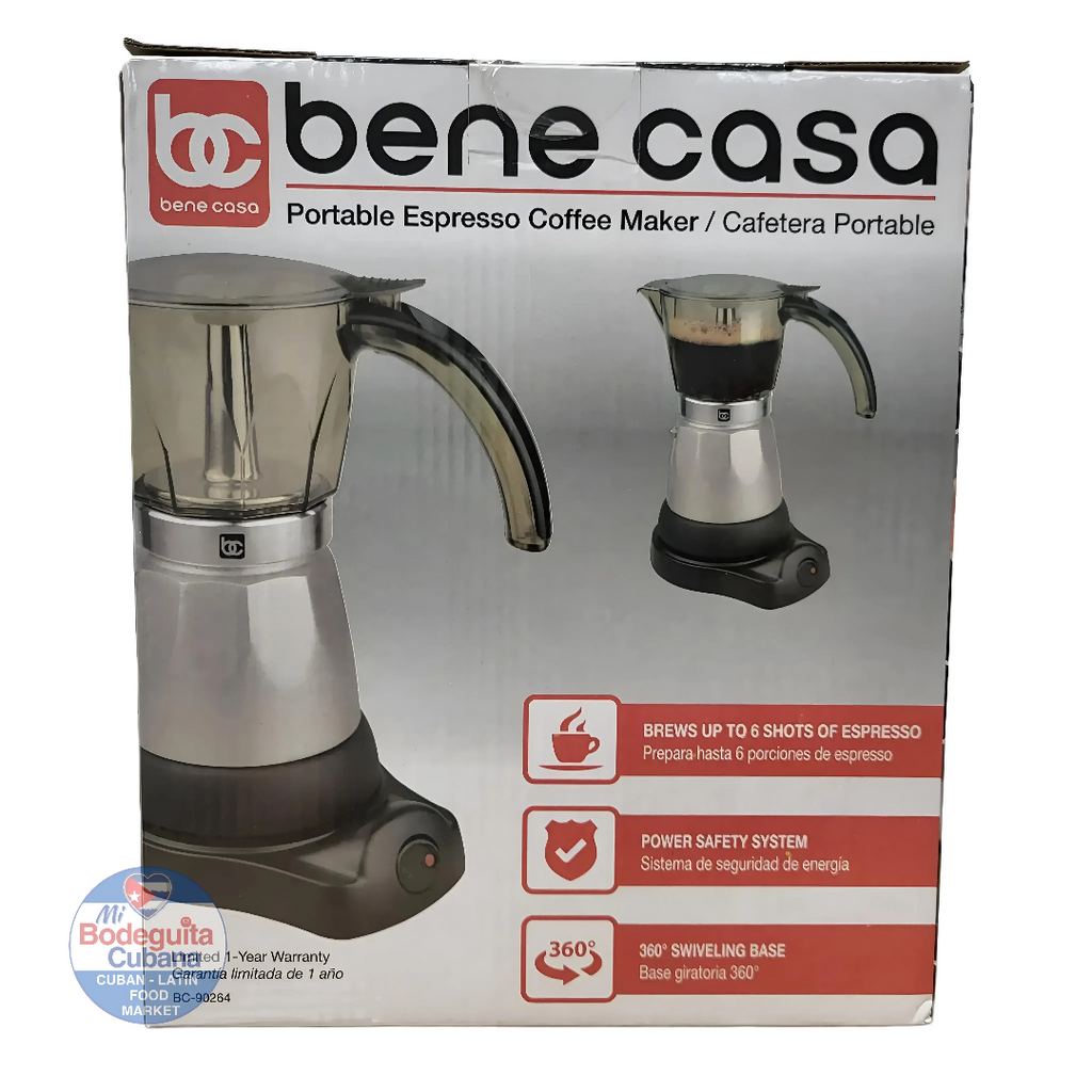 Cafetera Cubana Electrica / 6 Tazas– Mi Bodeguita Cubana