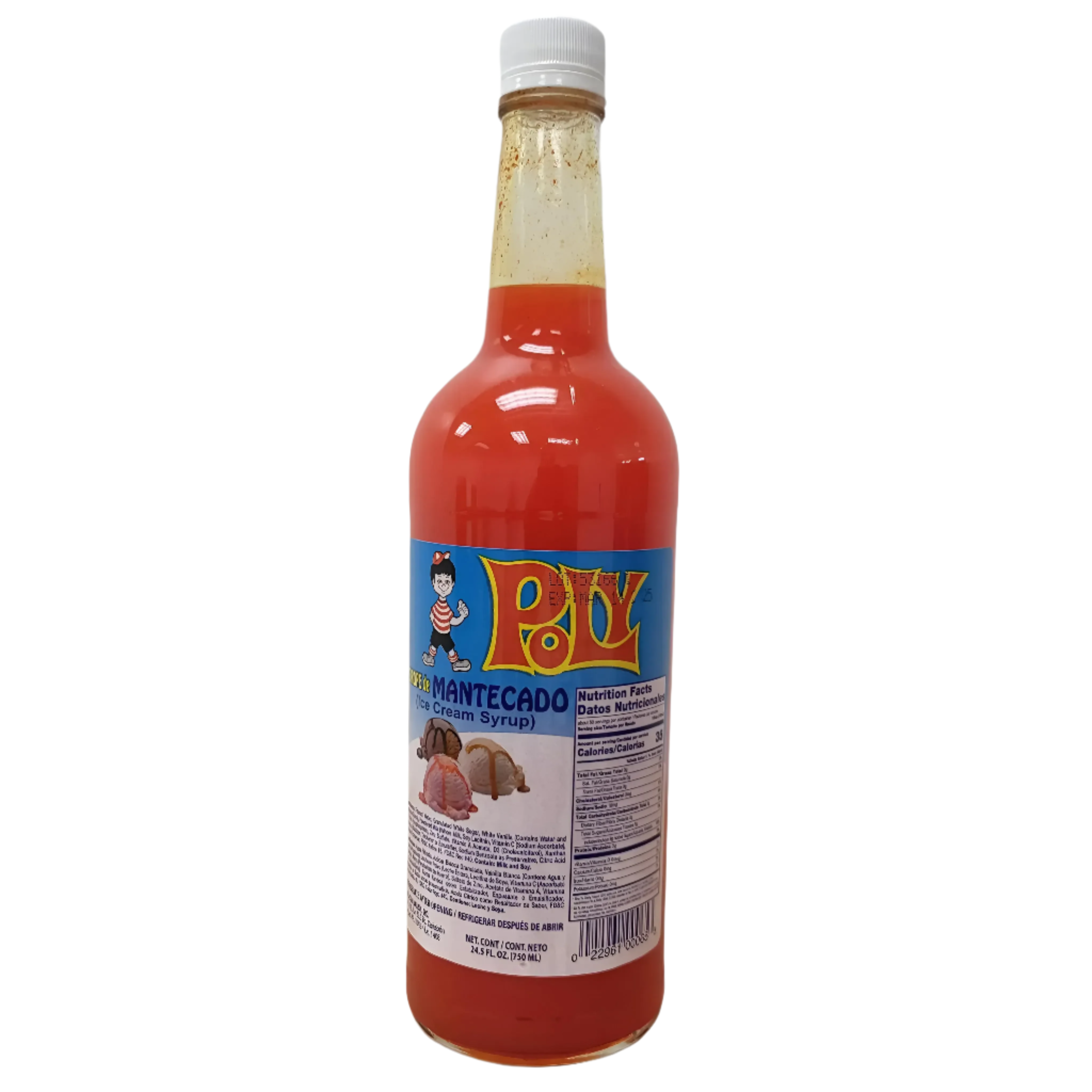 Sirope De Mantecado Poly 700Ml– Mi Bodeguita Cubana