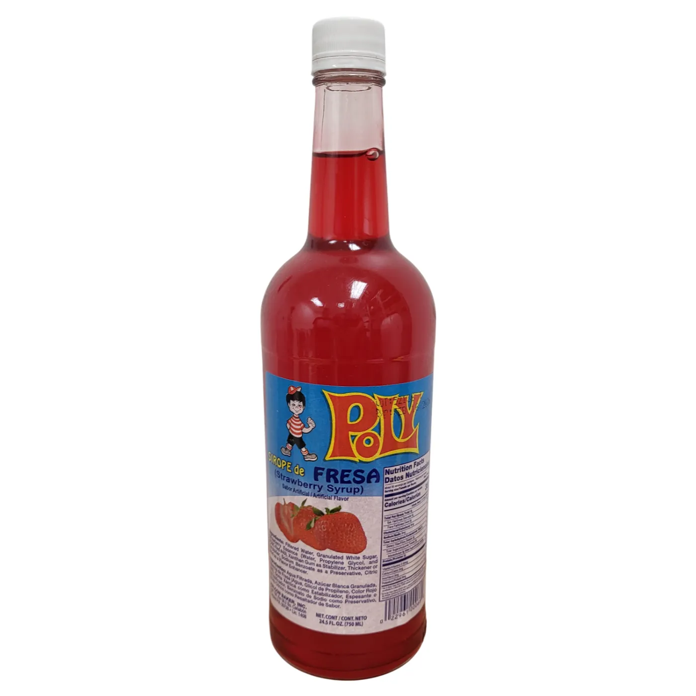 Sirope De Fresa Poly - 700 Ml– Mi Bodeguita Cubana